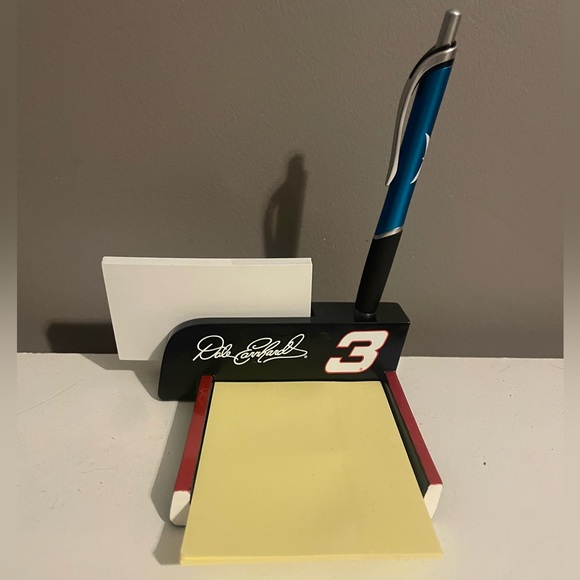 Nascar | Office | Nascar Dale Earnhardt 3 Business Card Note Pen Holder ...